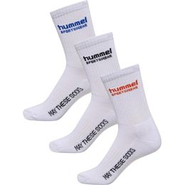 Hummel Athletic Socks male White size 43-45