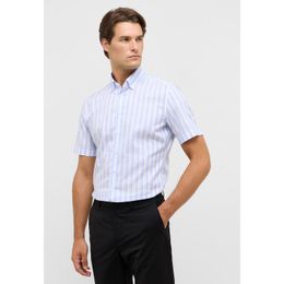 Eterna Herren &raquo;SLIM FIT&laquo; EASY IRON (b&uuml;gelleicht) blau XXL, US-Gr&ouml;&szlig;en