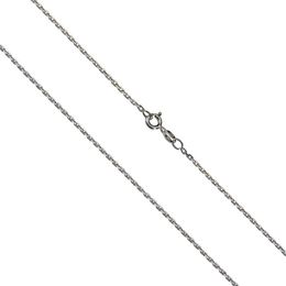 Vivance Damen Collierkettchen &raquo;925/- Sterling Silber Ankerkette&laquo; wei&szlig;