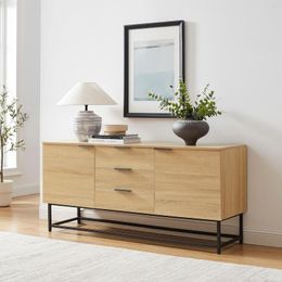 OTTO home Sideboard &raquo;Tayler&laquo; pflegeleichte Melaminoberfl&auml;che, Metallgestell, Breite 160 cm