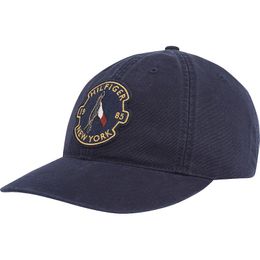 Tommy Hilfiger Herren Baseball Cap &raquo;TH GRAPHIC WASHED 6 PANEL CAP&laquo; Gr&ouml;&szlig;enverstellbar blau