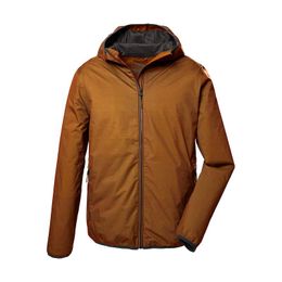 Killtec Herren Outdoorjacke &raquo;KOS 258 MN JCKT&laquo; Wind- und wasserdichte, atmungsaktive Herrenjacke, packbar, PFAS-frei gelb 3XL