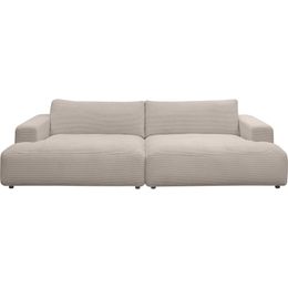 Musterring Loungesofa &raquo;Lucia&laquo; Cord-Bezug, Breite 292 cm grau