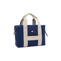 Tommy Jeans Herren Weekender &raquo;TJM RETRO COOL DUFFLE&laquo; Unisex Umh&auml;ngetasche, Henkeltasche, Schultertasche mit Kontrastbesatz blau