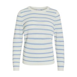 Vila Damen Rundhalspullover &raquo;VIDALO O-NECK L/S STRIPE KNIT TOP- NOOS&laquo; M (38)