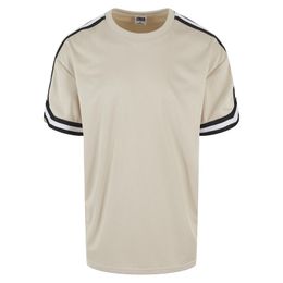Urban Classics Herren Urban Classics T-Shirt &raquo; Herren Oversized Stripes Mesh Tee&laquo; 1 Stk. M