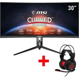 MSI Curved-Gaming-LED-Monitor &raquo;Optix MAG301CR2&laquo; 76 cm/30 &prime;&prime; 2560 x 1080 px WFHD 1 Reaktionszeit 200 Hz h&ouml;henverstellbar, 3 Jahre Herstellergarantie 