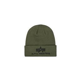 Alpha Industries Herren Skim&uuml;tze &raquo;3D Beanie&laquo; gr&uuml;n