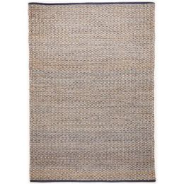 Tom Tailor HOME Teppich &raquo;Braid&laquo; rechteckig 7 mm H&ouml;he Flachgewebe, handgewebt, Material: 70% Jute, 30% Baumwolle beige Baumwolle, Jute