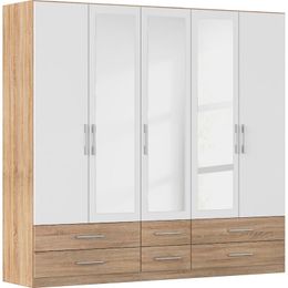 Rauch Kleiderschrank &raquo;Schrank Garderobe W&auml;scheschrank HERSBRUCK in 2 Breiten&laquo; Breiten: 226 oder 271 cm, H&ouml;he 210 cm, mit 6 gro&szlig;z&uuml;gigen Schubladen 