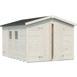 Palmako Ger&auml;tehaus &raquo;Dan&laquo; transparent transparent Massivholz Einheitsgr&ouml;&szlig;e