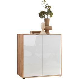 Wiemann Kommode &raquo;Cardiff Sideboard, W&auml;scheschrank, teilmassiv Bianco-Eiche, 80 cm&laquo; Kommode 80x86x43 cm, braun, mit D&auml;mpfung, MADE IN GERMANY, 
