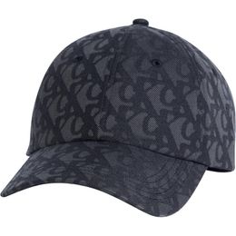 Calvin Klein Jeans Damen Baseball Cap &raquo;LOGO JACQUARD CAP&laquo; mit Logo-Jacquardmuster schwarz