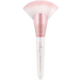 Luvia Cosmetics Damen Konturpinsel &raquo;Prime Contour&laquo; F&auml;cher-Form, Bzrau-Pinselhaar, f&uuml;r Cream Contour und Puder. rosa