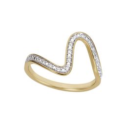 Firetti Damen Diamantring &raquo;Schmuck Geschenk Gold 333 Damenring Goldring Diamant&laquo; mit Brillanten gold