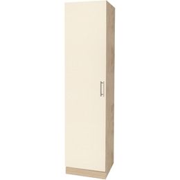 Wiho-K&uuml;chen wiho K&uuml;chen Seitenschrank &raquo;Kiel&laquo; 50 cm breit, H&ouml;he 200 cm beige
