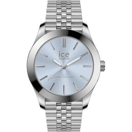 Ice Watch Ice-Watch Damen ice-watch Quarzuhr &raquo;ICE steel - Small - 3H&laquo; Armbanduhr, Damenuhr, Edelstahlarmband, Wasserdicht bis 10 bar, analog silber