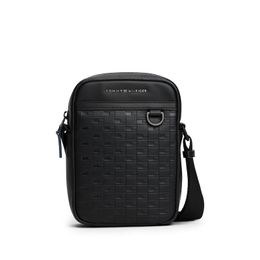 Tommy Hilfiger Damen Umh&auml;ngetasche &raquo;TH MODERN MINI REPORTER&laquo;, Men Schultertasche, Crossbody-Bag mit Flechtmuster