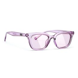 Lascana Damen Lascana Sonnenbrille &raquo;trapezf&ouml;rmige Sonnenbrille&laquo; Rectangular-Look, Damenbrille mit UV-Schutz pink