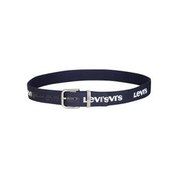 Levi's Kids Herren Levi's Kids Stoffg&uuml;rtel &raquo;LAN LEVIS WEBBING BELT&laquo; UNISEX blau