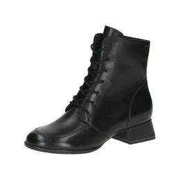Caprice Damen Schn&uuml;rstiefelette &raquo; Stiefelette Leder&laquo; schwarz 38,5