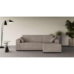 Home Affaire Ecksofa &raquo;TAMMO&laquo; L-Form grau 100% Polyester