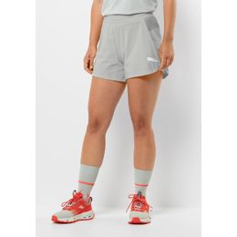 Jack Wolfskin Damen Shorts &raquo;PRELIGHT 2IN1 SHORTS W&laquo; grau XL (46), Normalgr&ouml;&szlig;en