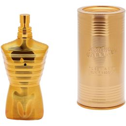 Jean Paul Gaultier Damen Jean Paul Gaultier Extrait Parfum &raquo; Le Male Elixir Absolu&laquo; mit goldfarbenen Streifen transparent