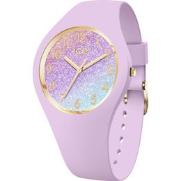 Ice Watch Ice-Watch Damen ice-watch Quarzuhr &raquo;ICE glitter - S31 - 3H&laquo; Armbanduhr, Damenuhr, Silikonarmband, bis 10 bar wasserdicht lila