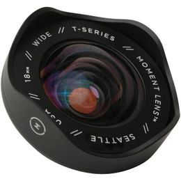 MOMENT Objektiv &raquo;Wide 18mm Lens - T-Series&laquo; schwarz Bildwinkel: 48 Grad