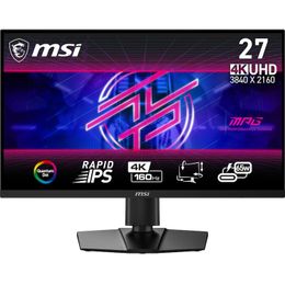 MSI Gaming-Monitor &raquo;MPG 274URF QD&laquo; 69 cm/27 &prime;&prime; 3840 x 2160 px 0,5 Reaktionszeit 160 Hz 5-Wege Joystick Navigation schwarz neig-, schwenk-, 