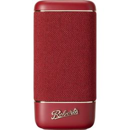 Roberts Radio Bluetooth-Speaker &raquo;Beacon 335&laquo; 1.0 (Bluetooth Equalizer Ladefunktion f&uuml;r Mobilger&auml;te Lautst&auml;rkeregelung Pairing USB-Wiedergabe ) rot