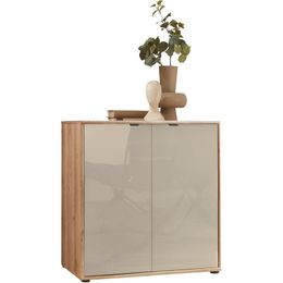 Wiemann Kommode &raquo;Cardiff Sideboard, W&auml;scheschrank, teilmassiv Bianco-Eiche, 80 cm&laquo; Kommode 80x86x43 cm, braun, mit D&auml;mpfung, MADE IN GERMANY, 