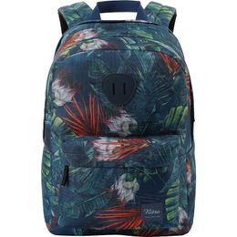 Nitro Damen Nitro Freizeitrucksack &raquo;Urban Plus&laquo; Daypack, Streetpack im Retro-Look, Alltagsrucksack, Schulrucksack bunt