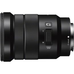 Sony Zoomobjektiv &raquo;SEL-P18105G E PZ&laquo; schwarz Bedienungsanleitung und Objektivdeckel inbegriffen