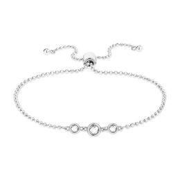 Tamaris Damen Armband &raquo;Schmuck Geschenk Silber 925 Armkette Tiny Glimmer&laquo; mit Zirkonia (synth.) silber