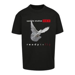 Upscale By Mister Tee Damen Upscale by Mister Tee T-Shirt &raquo;Upscale by Mister Tee Unisex Ready to fly Oversize Tee&laquo; 1 Stk. XS