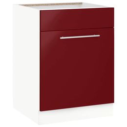 Wiho-K&uuml;chen wiho K&uuml;chen Sp&uuml;lenschrank &raquo;Flexi2&laquo; Breite 60 cm rot