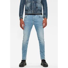G-Star Raw G-Star Herren G-STAR Slim-fit-Jeans &raquo;3301 Slim&laquo; mit toller Waschung und Elasthan blau 30, L&auml;nge 32