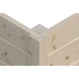 Skan Holz Gartenhaus &raquo;Dilbeek&laquo; beige Holzwerkstoff
