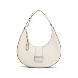 Tommy Jeans Damen Schultertasche &raquo;TJW CRUSH SHOULDER BAG&laquo;, Damen Hobo, Umh&auml;ngetasche, Tragetasche mit Logo-Schmuckelement