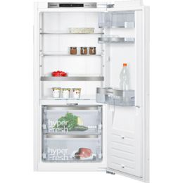 Siemens Einbauk&uuml;hlschrank iQ700 &raquo;KI41FADD0&laquo; 122,1 cm hoch 55,8 cm breit silber