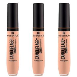 Essence Damen Concealer &raquo;CAMOUFLAGE+ MATTE concealer&laquo; 3-tlg., hohe Deckkraft, mattierend, alle Hauttypen braun