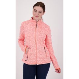 DEPROC Active Damen DEPROC Active Strickfleecejacke &raquo;KIRKVALE X WOMEN&laquo; auch in Gro&szlig;en Gr&ouml;&szlig;en erh&auml;ltlich orange 40/42 (M)