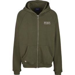 PEQUS Herren PEQUS Kapuzenpullover &raquo;PEQUS PEQUS Back Logo Zip-Hoodie&laquo; 1 tlg. L