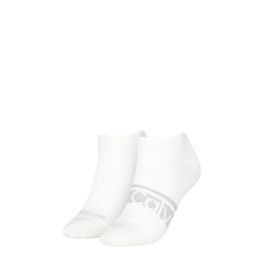 Calvin Klein Herren Sneakersocken &raquo;CK WOMEN SNEAKER LOGO STRIPE&laquo; 2 Paar, mit Logoschriftzug, Cotton-Mix Einheitsgr&ouml;&szlig;e