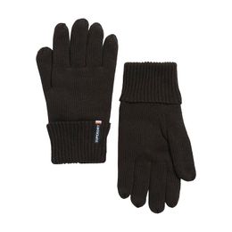 Superdry Damen Strickhandschuhe &raquo;ESSENTIAL LOGO KNITTED GLOVES&laquo; schwarz