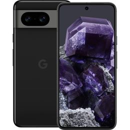 Google Smartphone &raquo;Pixel 8, 256GB&laquo; obsidian schwarz 5G, NFC, WLAN, Bluetooth, Corning Gorilla Glass Victus