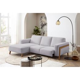 exxpo - sofa fashion Ecksofa &raquo;Starr, modern und klassisches Design, hochwertige Verarbeitung, bequem&laquo; L-Form, wahlw. elektrische Sitztiefenverstellung