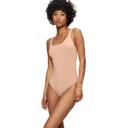 Triumph Damen Body &raquo;Smart Natural BS&laquo; Druckknopfverschluss, elastische Tr&auml;ger, tiefer R&uuml;ckenausschnitt beige 2, N-Gr